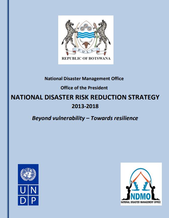Botswana National Disaster Risk Reduction Strategy Unw Wrd Knowledge Hub 